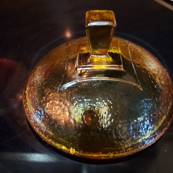 Accents | Vintage Amber Replacement Lid | Poshmark